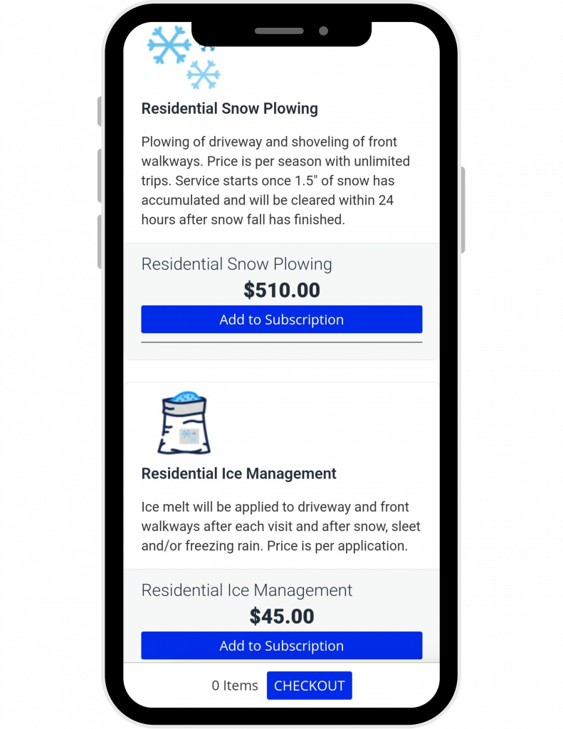 #1 Platform For Selling Snow Removal Services | SimpleEstimate
